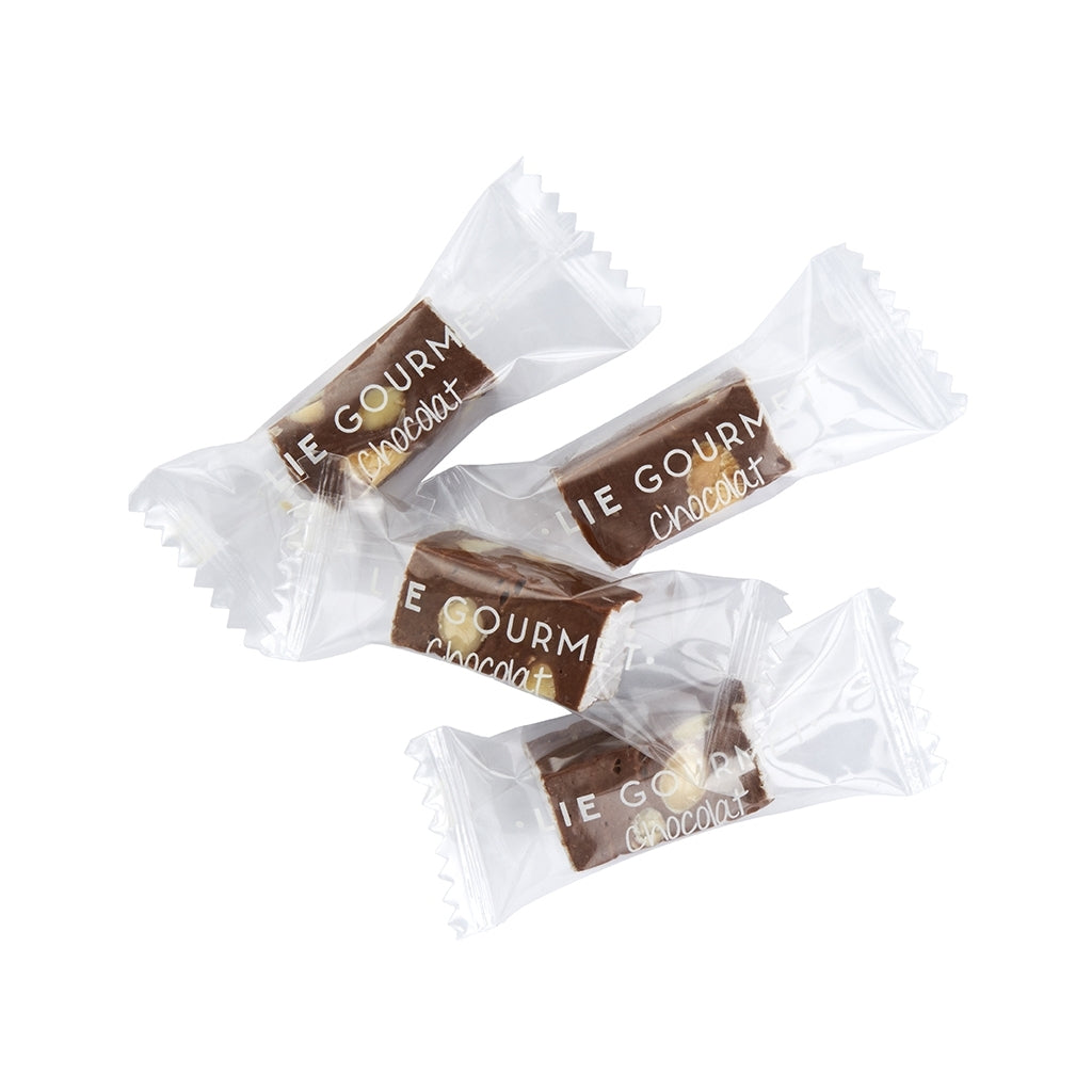 French nougat bites - chocolate (1 kg ) – LIE GOURMET ApS